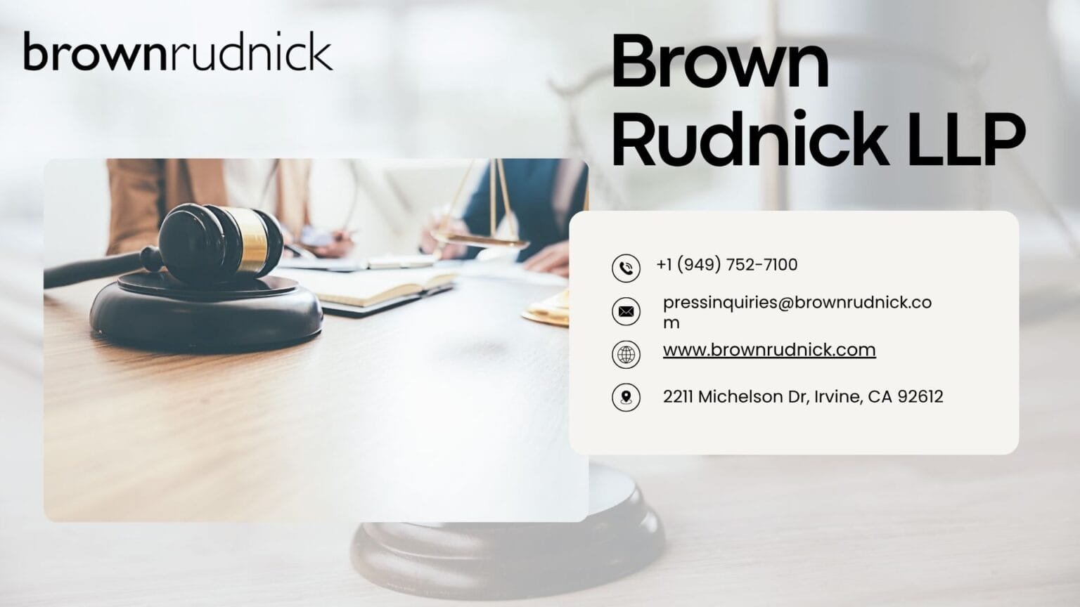 Brown Rudnick LLP: Trusted Global Legal Services with Proven Excellence